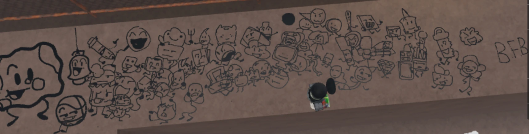 bfb drawn in spray paint (roblox) | Fandom
