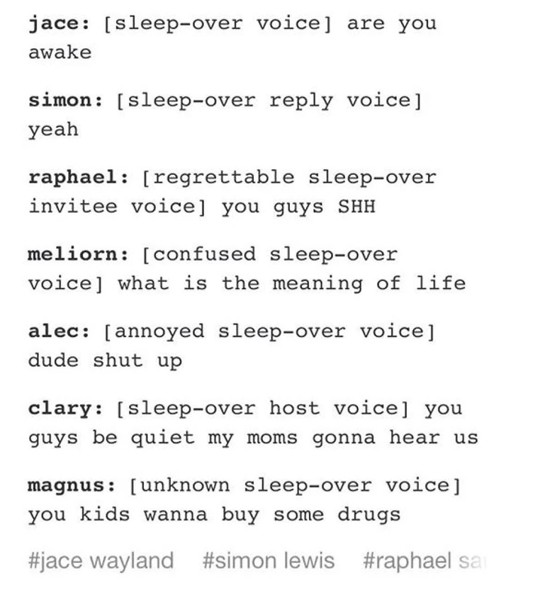 Random TMI Stuff | Fandom