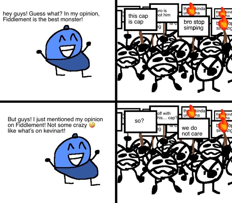 every time fiddlement is brought up: | Fandom