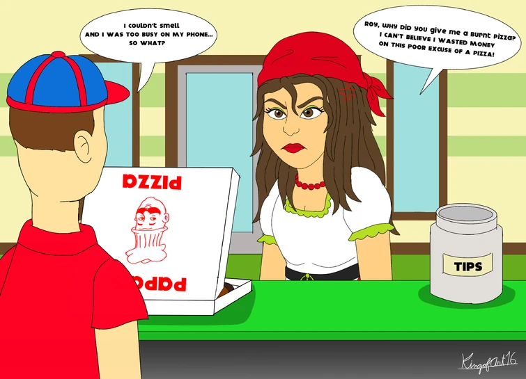 Burnt Pizza (Pizzeria Screencap Remake) | Fandom
