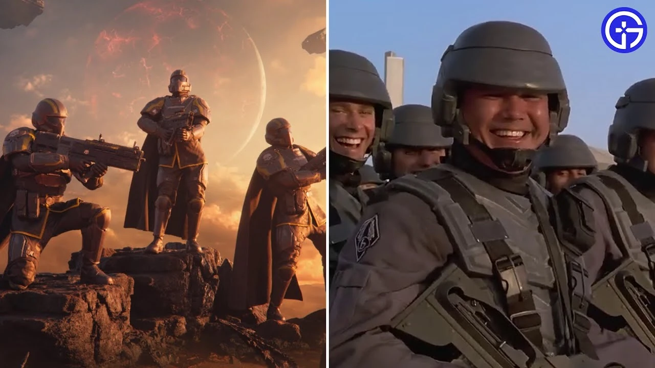 Helldivers 2 vs Starship Troopers Movie Opening Scene Comparison | Fandom