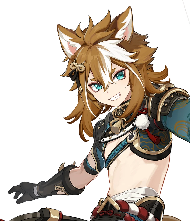 Gorou and xiao with long(ish) hair | Fandom