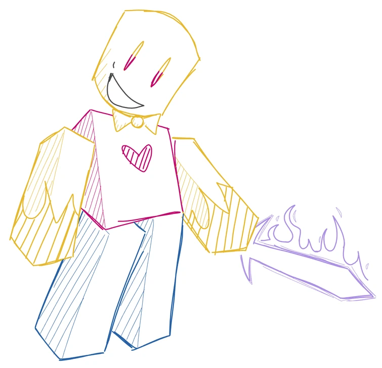 bro thinks theyre him.......greedy!player doodles!! | Fandom