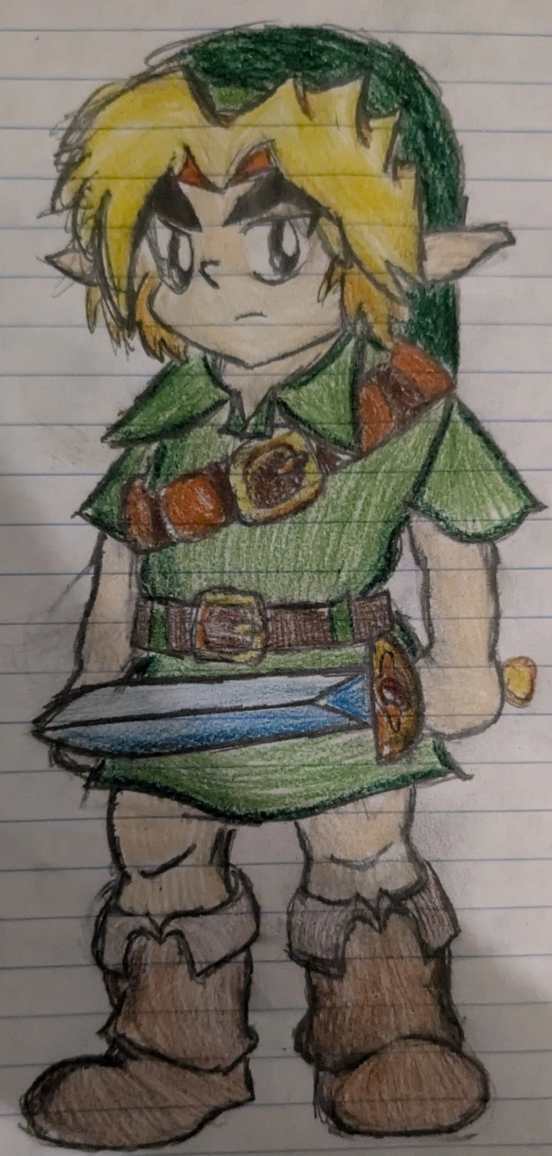 Drew him again but with color | Fandom