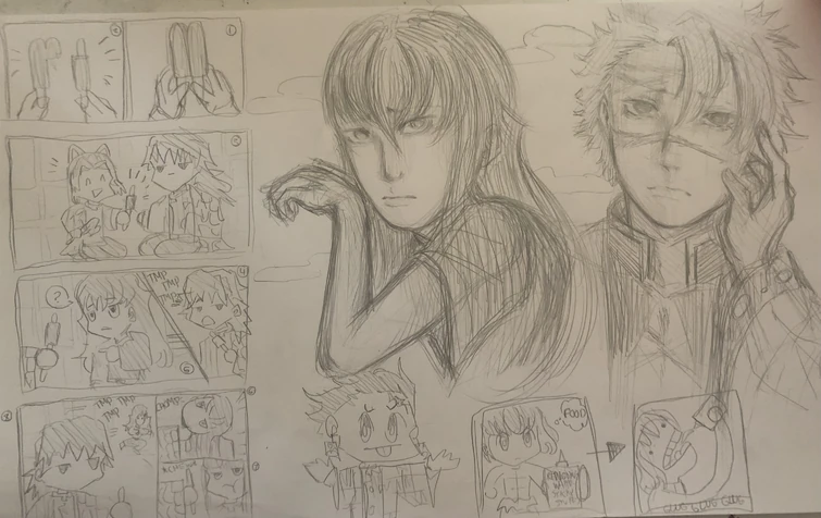 More weird sketches. | Fandom