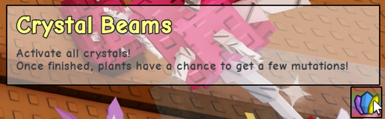 whats this event (crystal beams) | Fandom