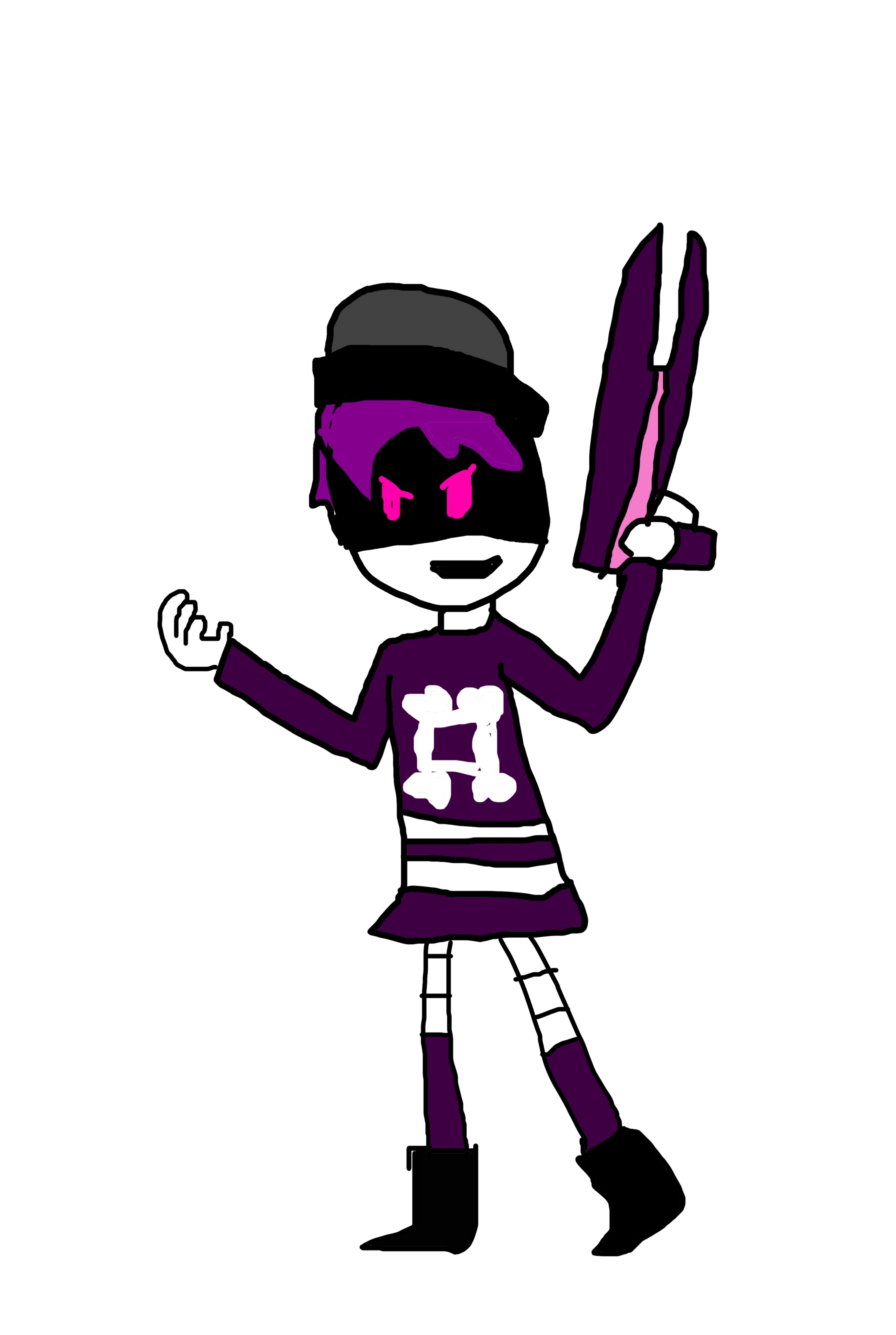 My drawing of Uzi | Fandom