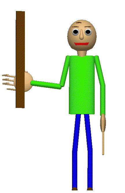 I just updated my Baldi remodel! | Fandom