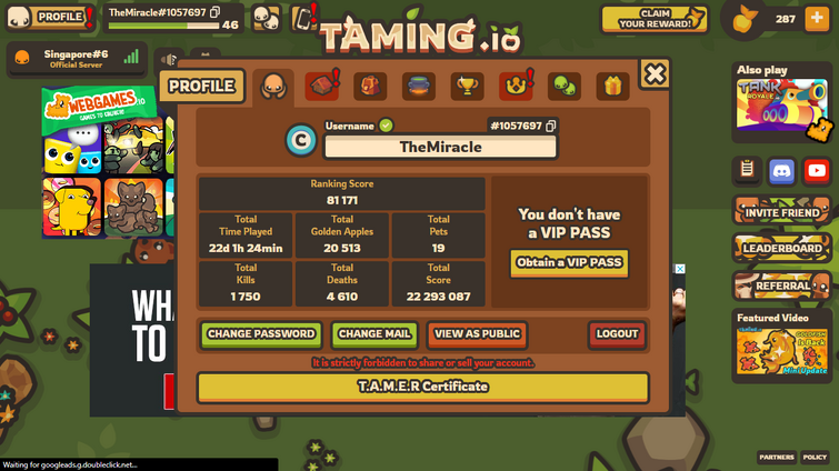 Discuss Everything About Taming.io Wiki | Fandom