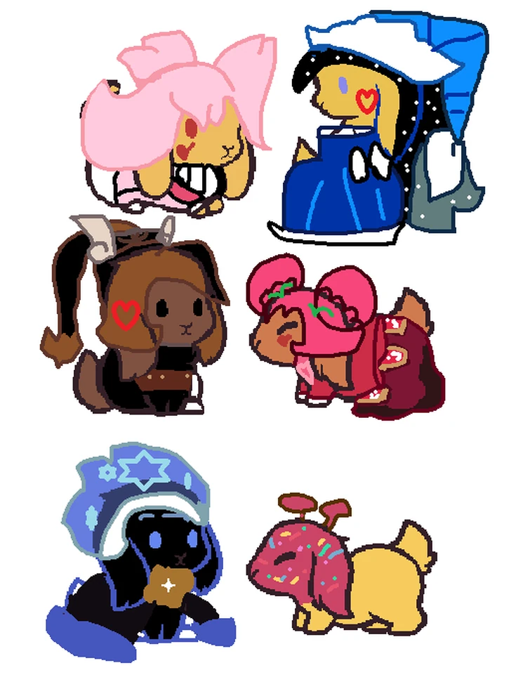 I Drew Bunny Version Of 6 Cookies | Fandom