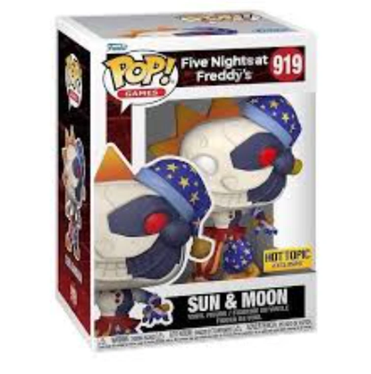 There's a sun and moon Funko figurine | Fandom