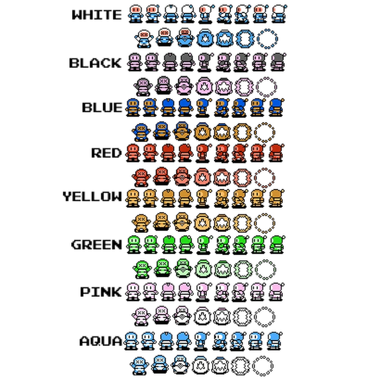Bomberman Bros. Sprites Bomberman II Style | Fandom