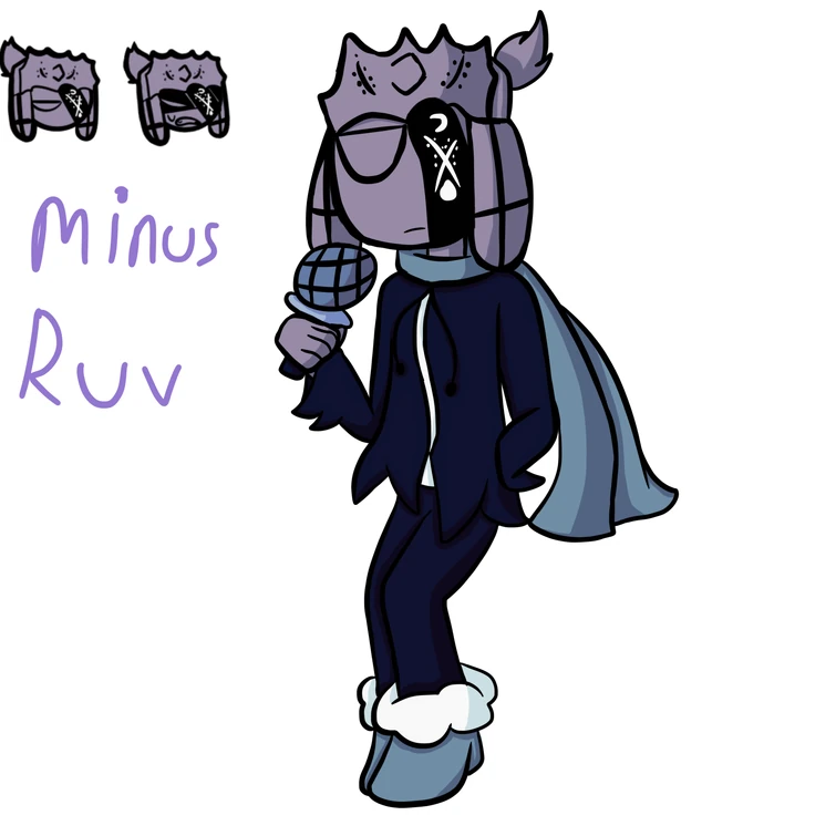 Drew my interpretation of what Minus Ruv and Sarvente would like | Fandom