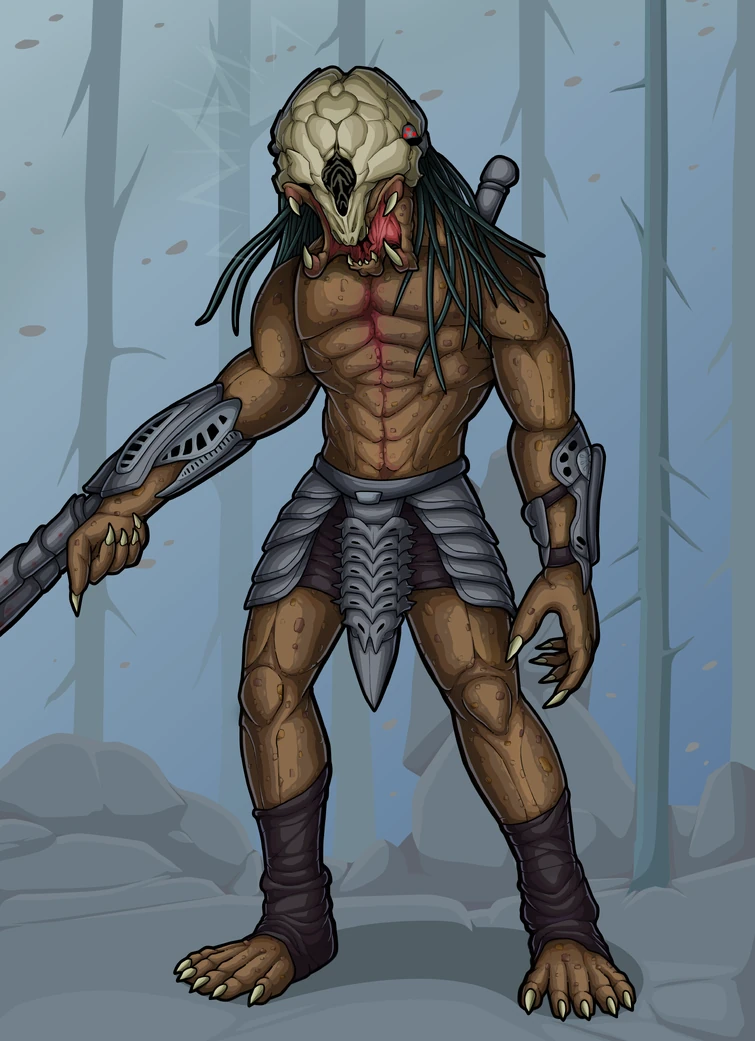 Thoughts on this fanart I did of the Feral Predator (PREY)? | Fandom