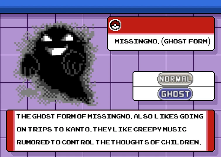 MissingNo. dex entries | Fandom