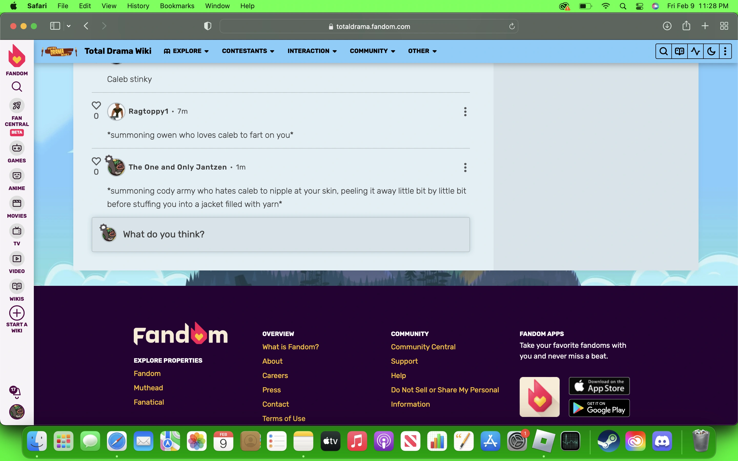 Least threatening comeback on the internet | Fandom