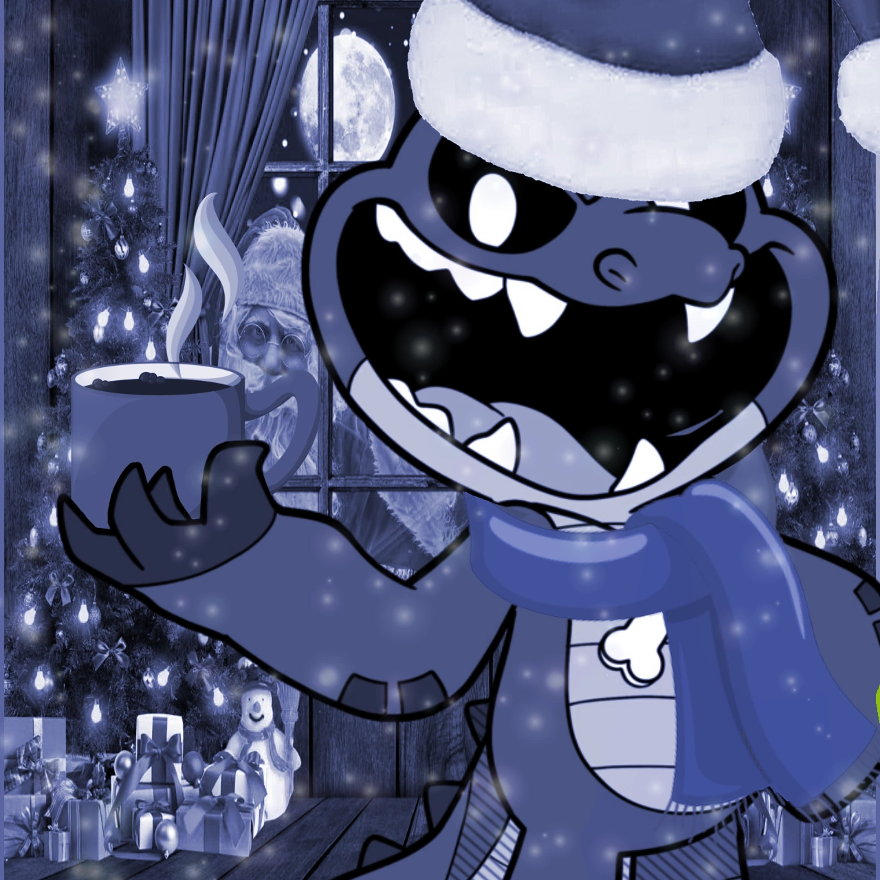 I drew Christmas pfp to some nightmare critters | Fandom
