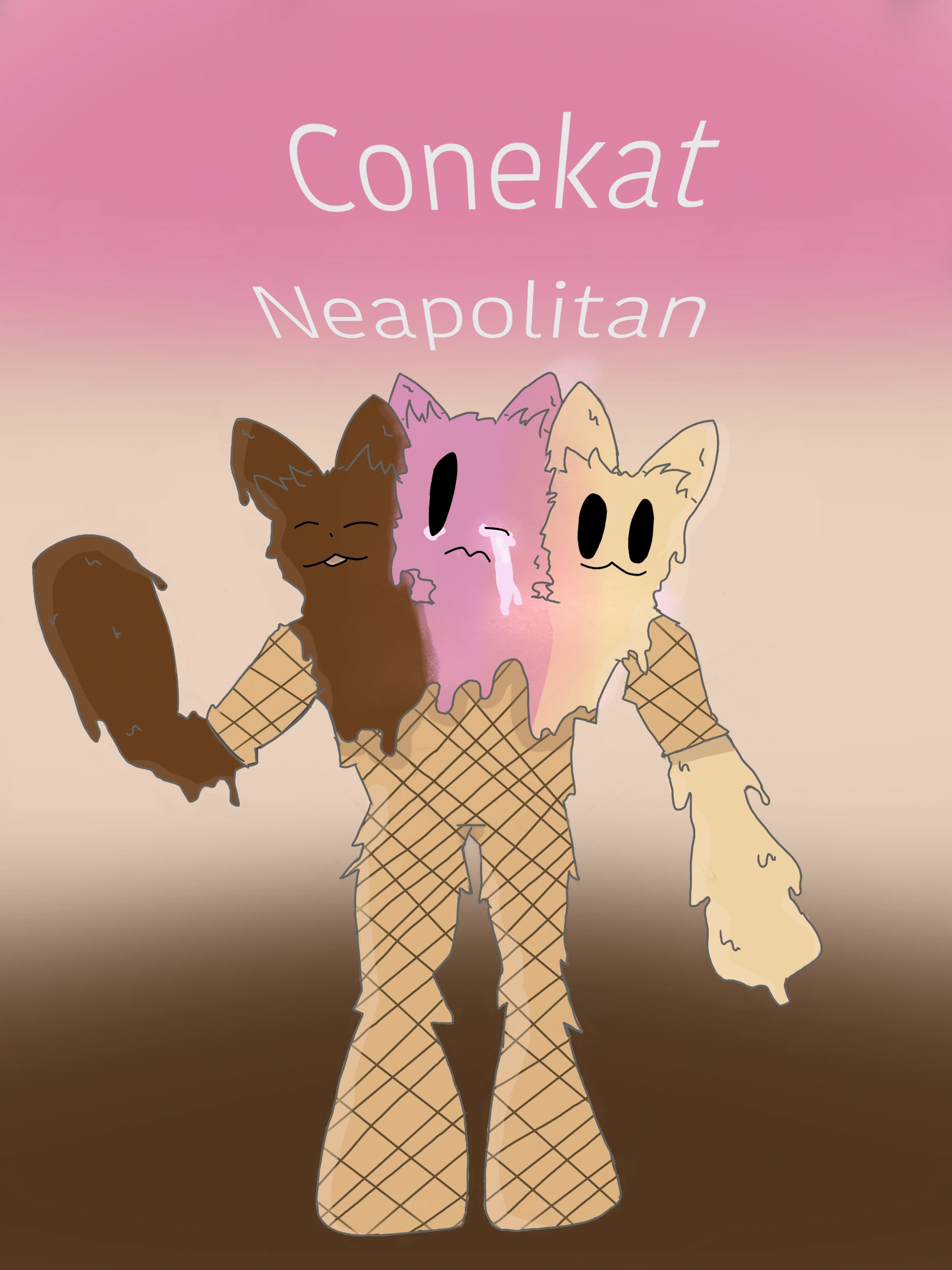 I made Neapolitan Conecat | Fandom