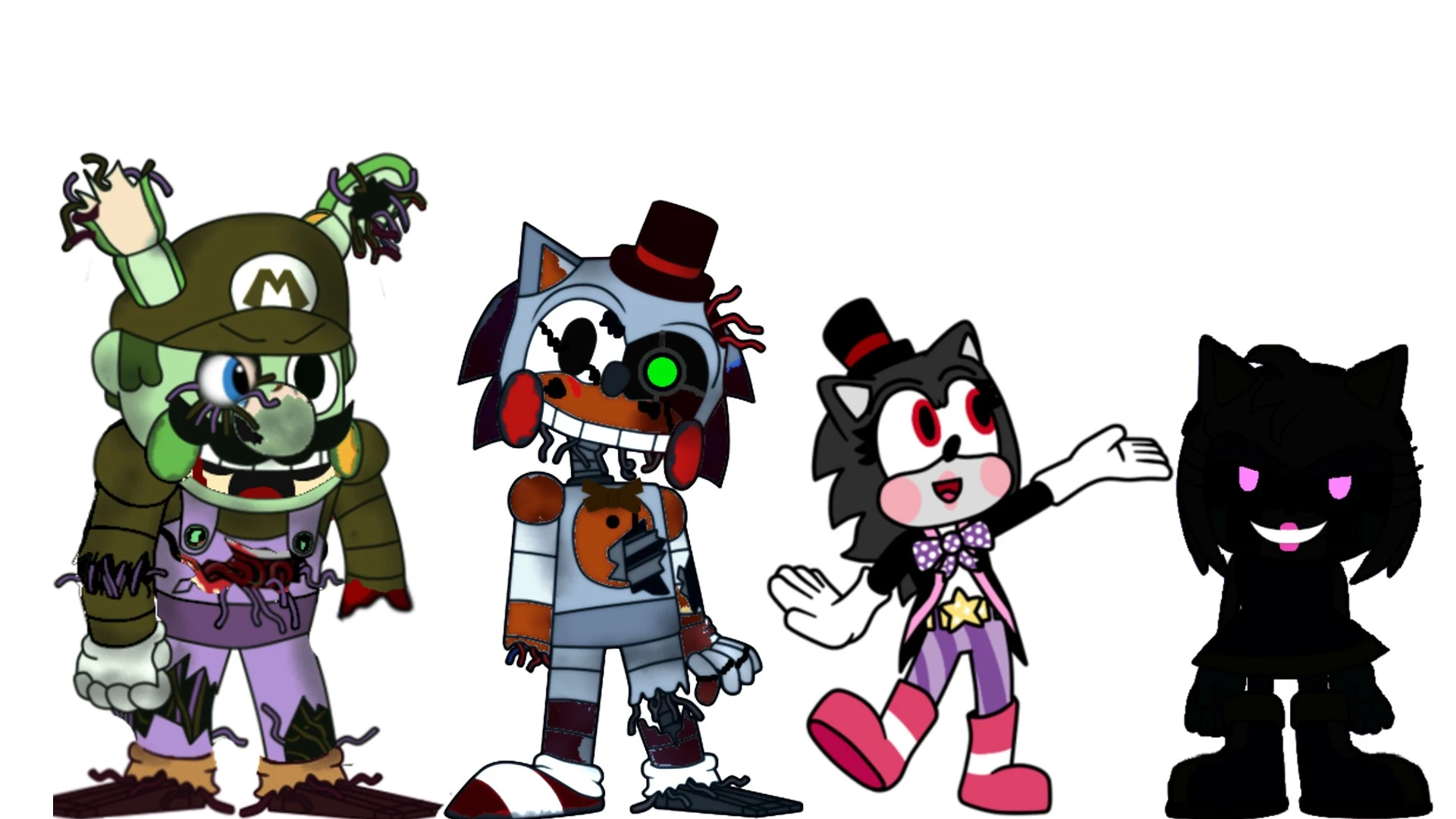 Fnaf6 Animatronics but Fnas | Fandom