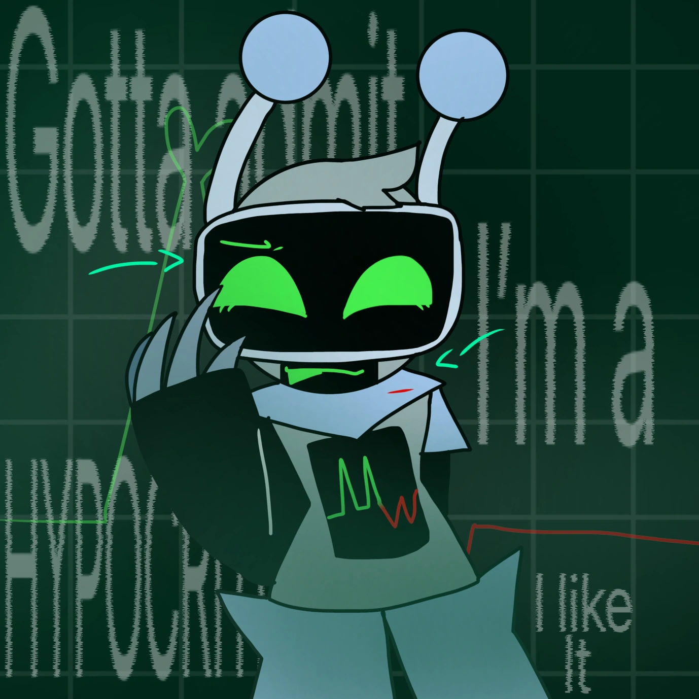 Animation concept for my oc Helper Bot or something idk | Fandom