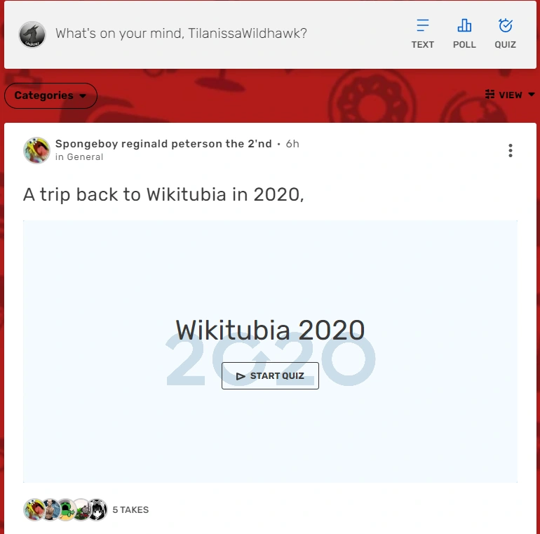 Discussions quiz extension | Fandom