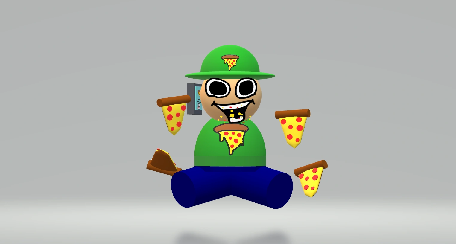 bandu but with pizza | Fandom