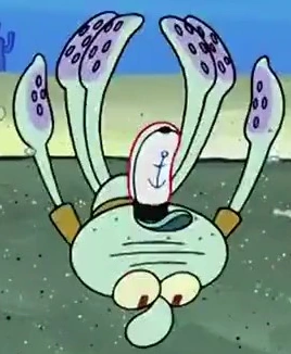 Squidward Missing A Mouth | Fandom