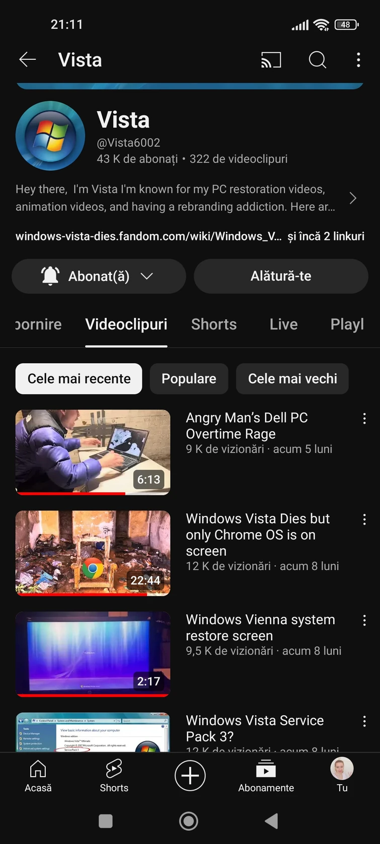 Discuss Everything About Windows Vista Dies Wiki | Fandom