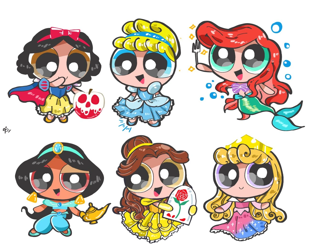 Disney Princess + Powerpuff Girls | Fandom