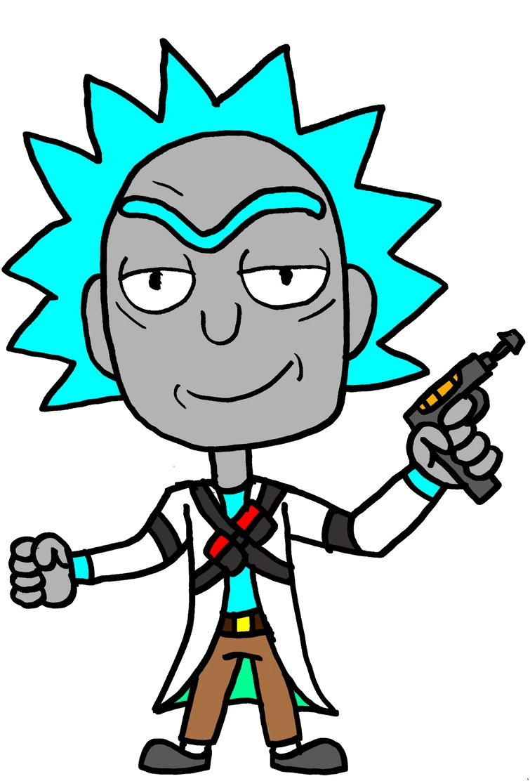 My drawing of Rick (Multiversus) | Fandom