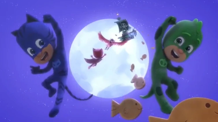 Catboy and Gekko doing poses like Super Mario! | Fandom