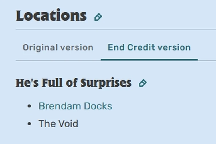 Best wiki edit, change my mind | Fandom