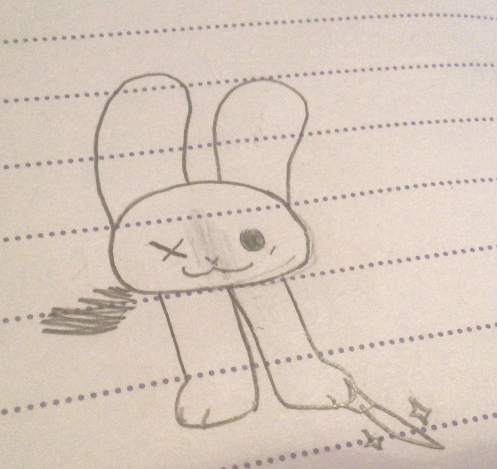 Mr. Bun Bun doodles from school! | Fandom