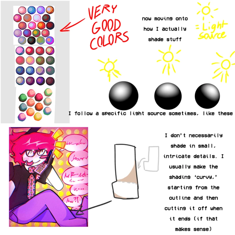 very short tutorial I might update on how I shade things | Fandom