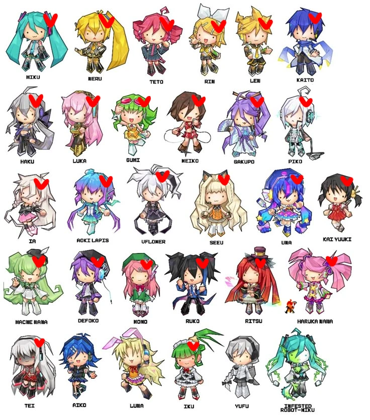 Hearting every Vocaloid/UTAU i know | Fandom