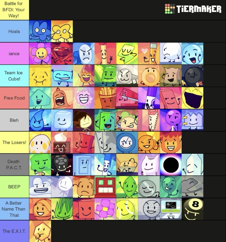 Battle for BFDI: Your Way! Ep. 2 Lick Your Way to Freedom | Fandom