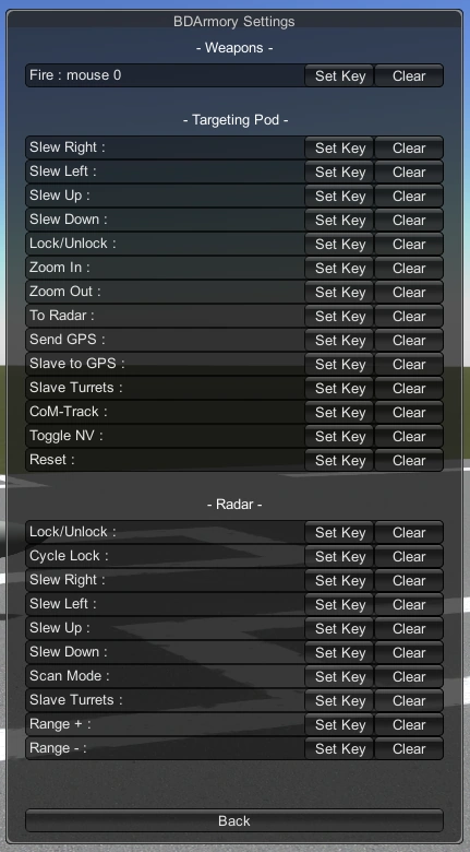 Input Settings | BDArmory Wikia | Fandom