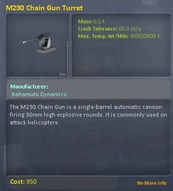 M230 Chain Gun Turret | BDArmory Wikia | Fandom