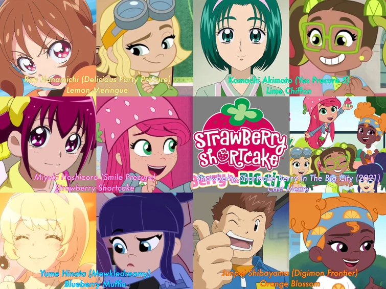 Strawberry Shortcake Berry in The Big City Cast Meme | Fandom