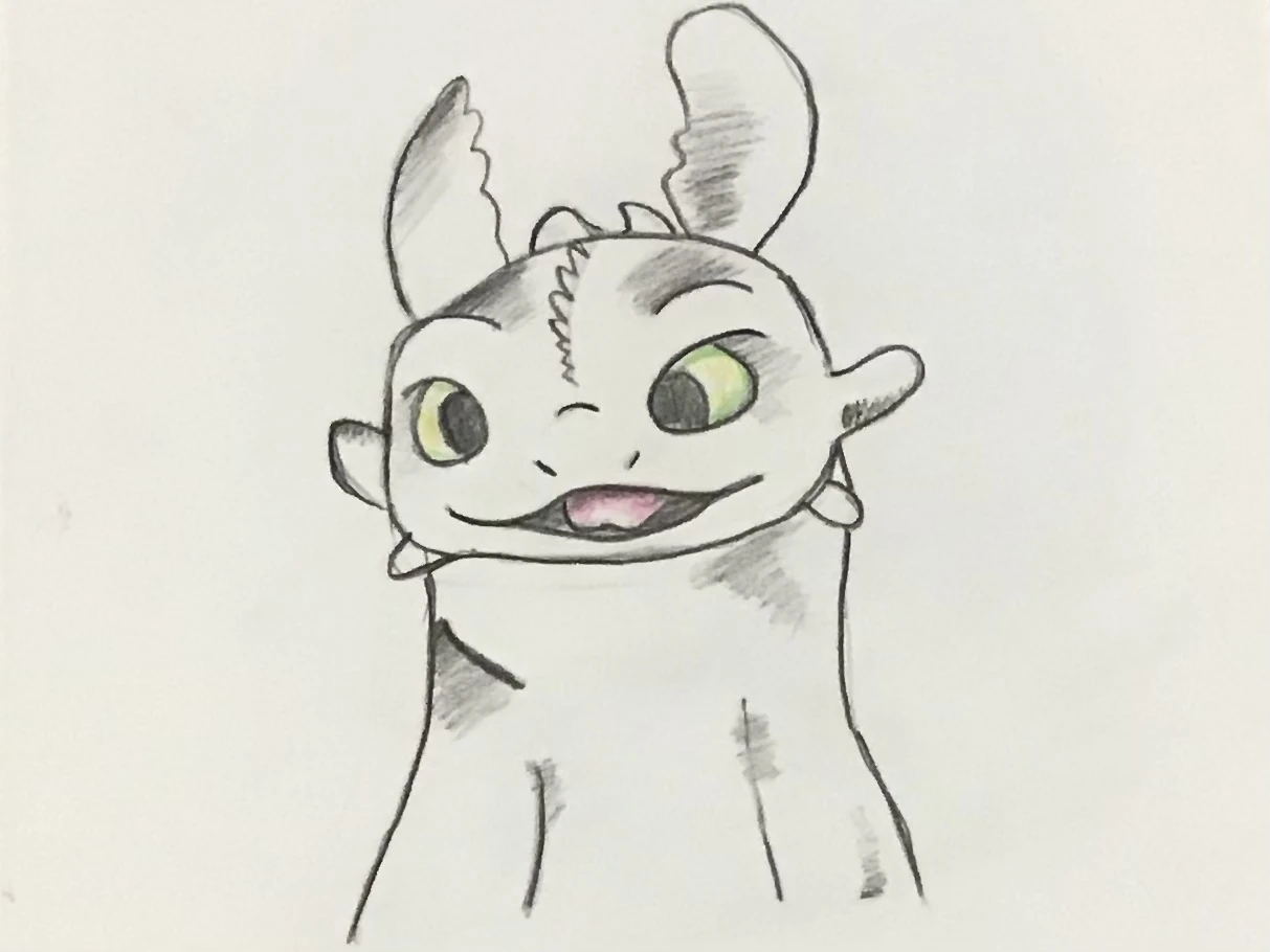 Toothless Drawing | Fandom