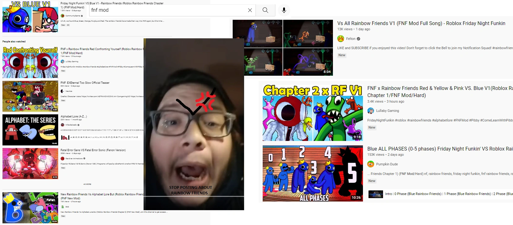 Why is guys still uploading FNF RF. Explain this... | Fandom