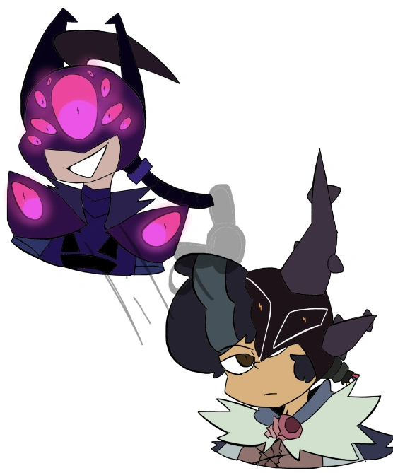 I'm an artist, i can draw whatever i want... EVEN SWAP ANTI-HUG DUO ...