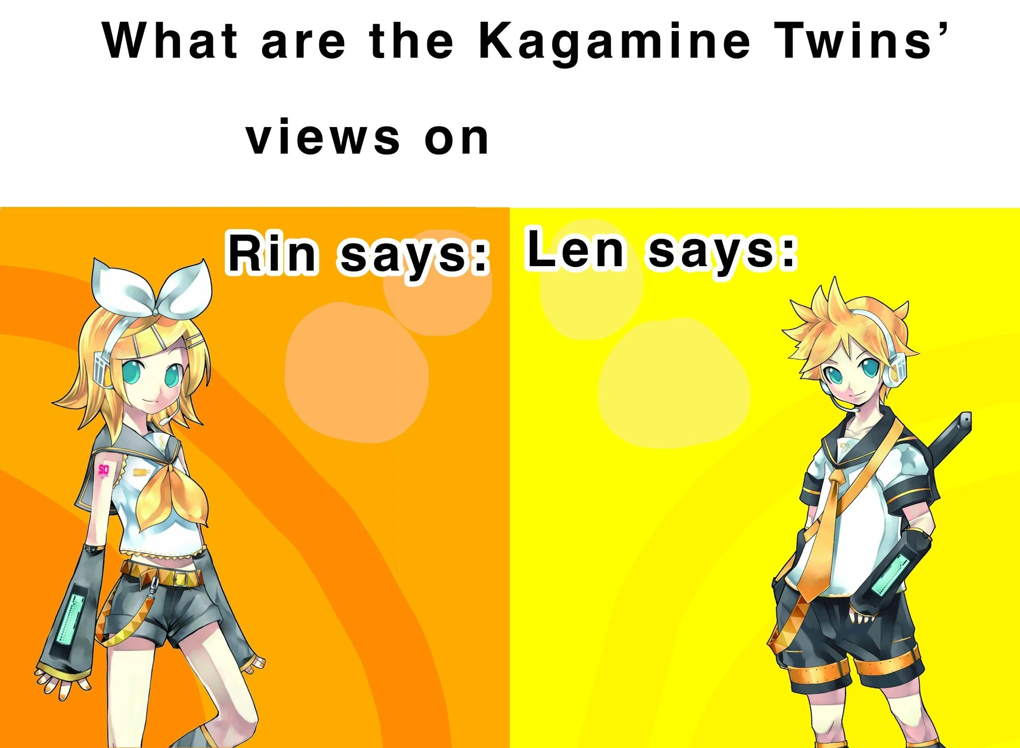 Putting this in case you need to make fun of Len | Fandom