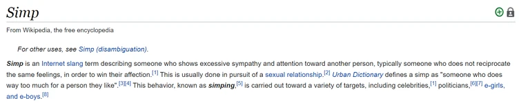 Why "simp"? | Fandom