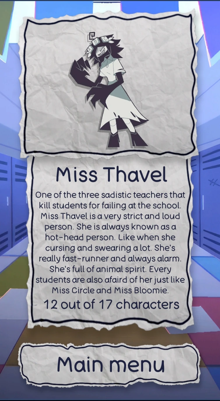 Character test for Roleplay | Fandom