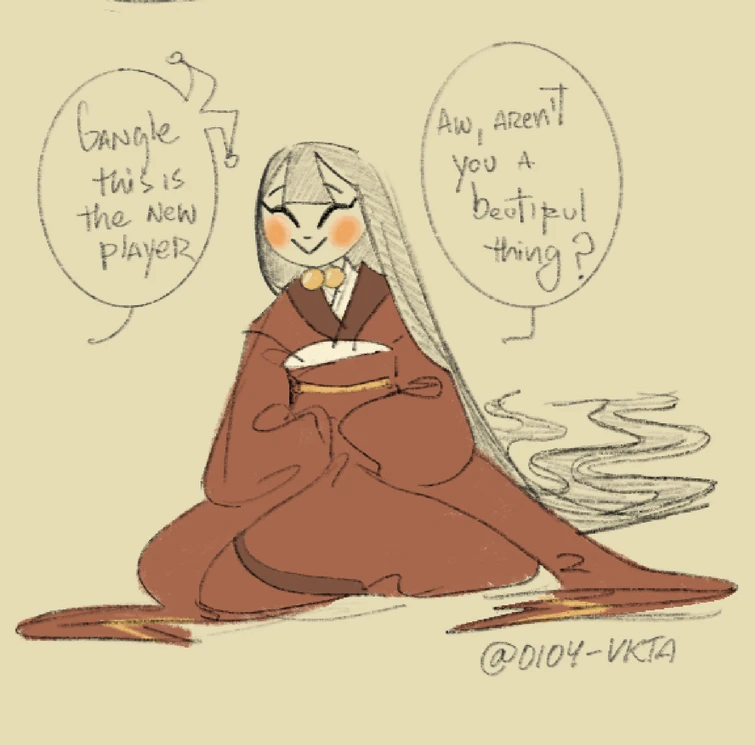 I drew 0104-vtka’s Human Carnival!Gangle! | Fandom