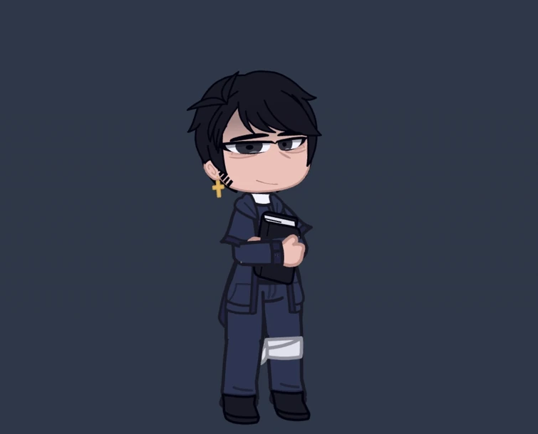 [Casually colourizes my John Ward design] (FAITH) | Fandom