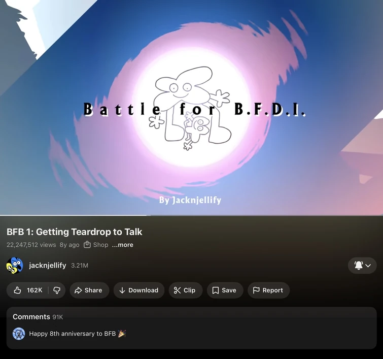 BFB is 8 years old | Fandom