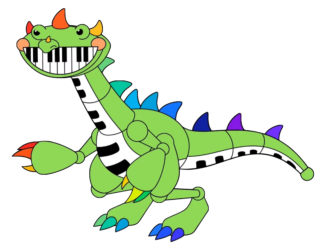 Made a png of Pianosaurus! | Fandom
