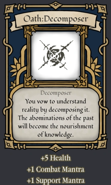 Oath Conceive: Decomposer | Fandom